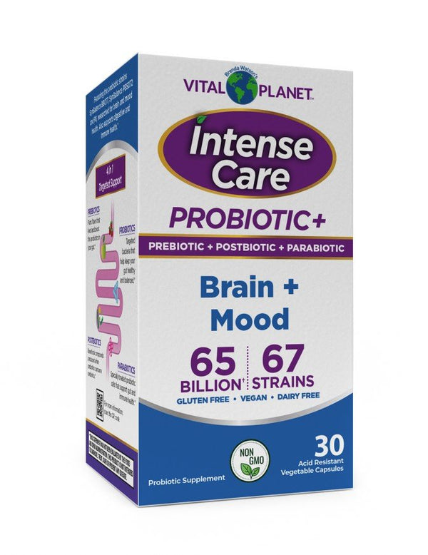 Vital Planet Intense Care Probiotic-Brain + Mood-Refrigeration Require - Healthy Planet Shopping