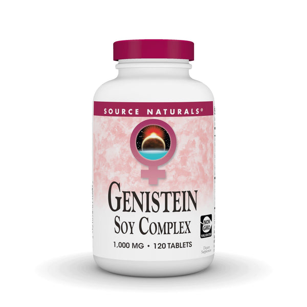 Source Naturals, Inc. Genistein 1000mg 120 Tablet - Healthy Planet Shopping