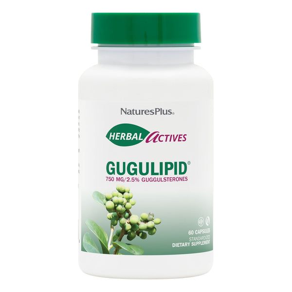 Nature's Plus Gugulipid Extract 750mg 60 Capsule - Healthy Planet Shopping