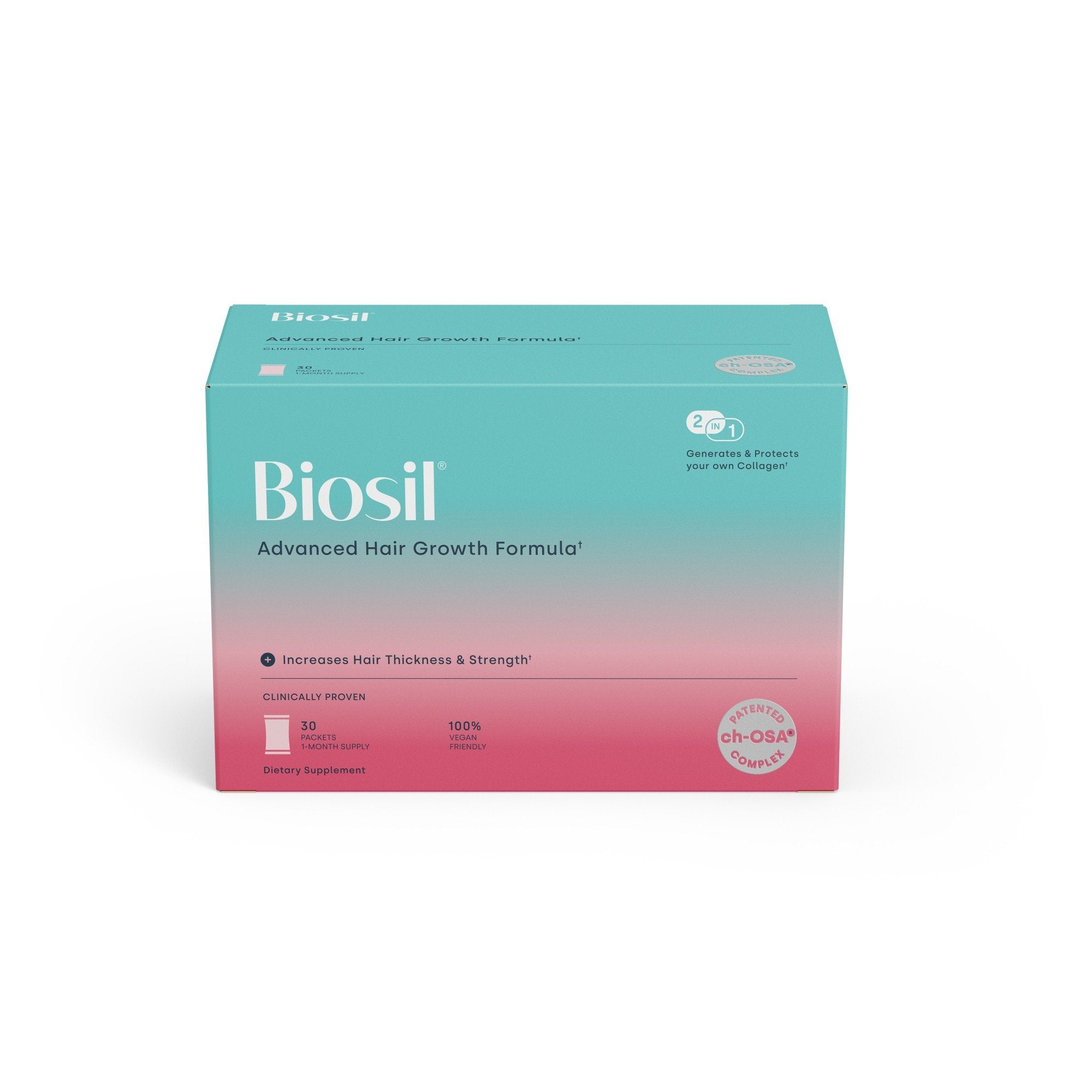 Biosil Advanced Hair Growth Formula (30 Day Supply) 120 Capsule - Healthy Planet Shopping