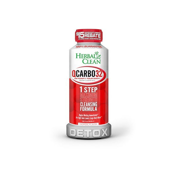 Herbal Clean Detox Q Carbo 32 Liquid Tropical 32 oz Liquid - Healthy ...