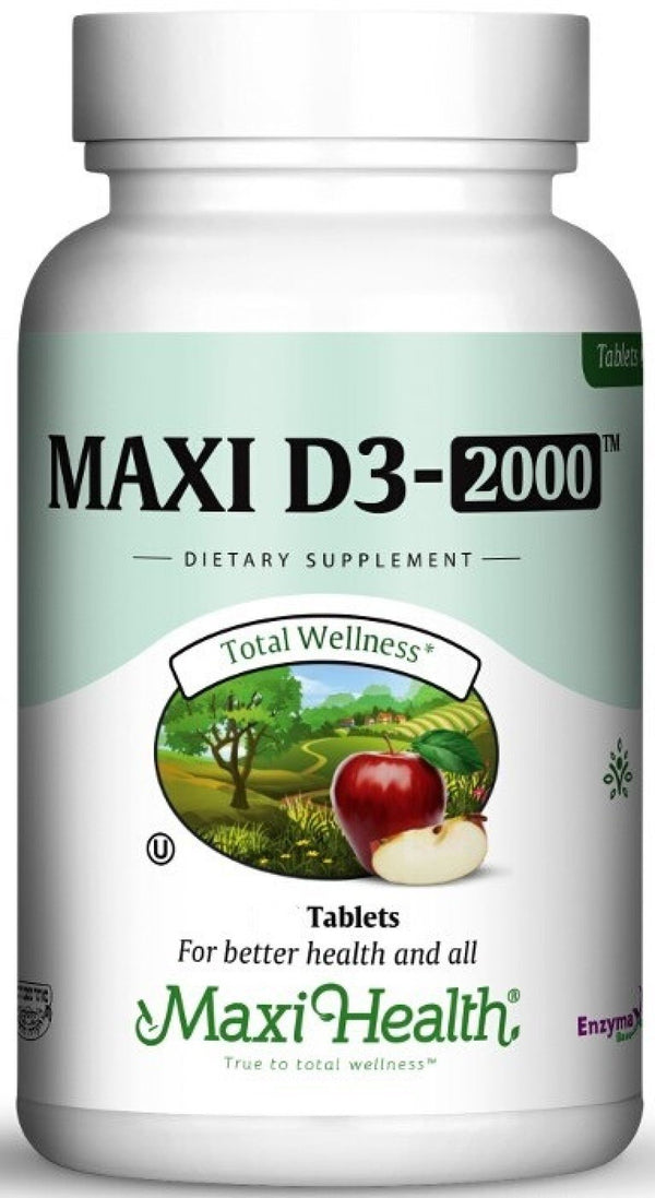 Maxi-Health Maxi D3-2000 90 Tablet - Healthy Planet Shopping